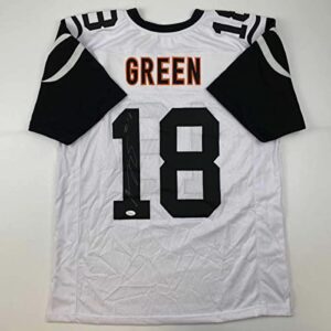 autographed/signed aj a.j. green cincinnati color rush football jersey jsa coa