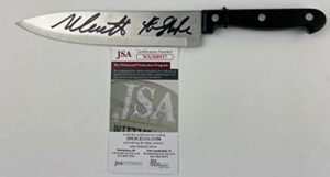 nick castle signed sharp knife halloween 1978 michael myers the shape autograph jsa witness