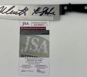 Nick Castle signed Sharp Knife Halloween 1978 Michael Myers The Shape Autograph JSA Witness