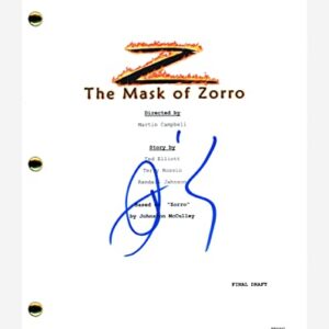 Antonio Banderas Signed Autographed The Mask of Zorro Script Screenplay ACOA COA