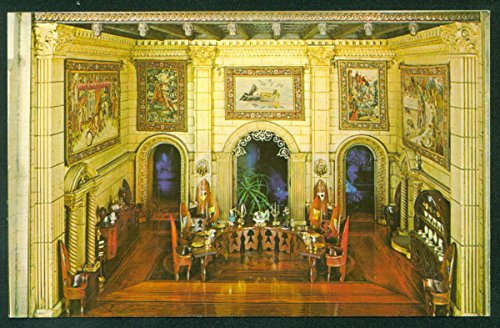 Colleen Moore Fairy Castle Miniature Round Table King Arthur Museum Chicago Postcard