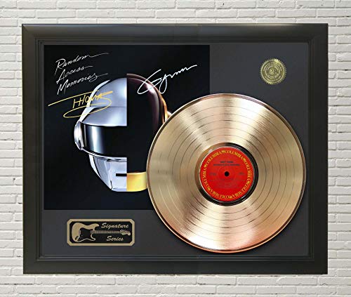 Daft Punk – Random Access Memories Framed Signature LP Record Display M4