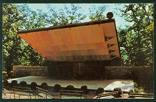 Band Stand Eagle Point Park Mississippi River Dubuque Iowa Vintage Postcard