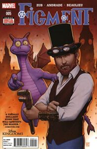 figment #5 fn ; marvel comic book | disney kingdoms epcot