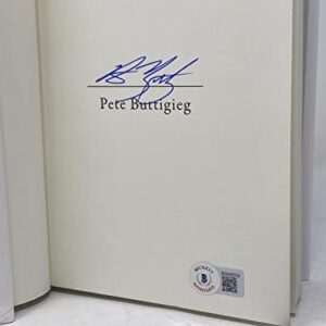 Pete Buttigieg Signed Autographed Trust Hardcover 1st Edition Book Beckett COA