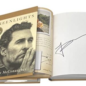 Matthew McConaughey Signed Autographed Greenlights 1st Edition Book Beckett COA