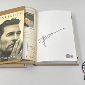 Matthew McConaughey Signed Autographed Greenlights 1st Edition Book Beckett COA