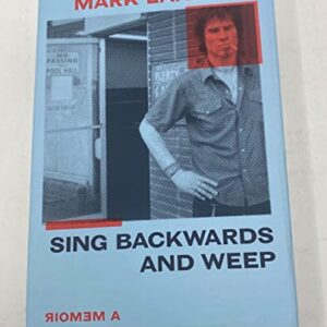 Mark Lanegan Signed Sing Backwards and Weep HC Book Screaming Trees Beckett COA