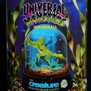 VINTAGE 1991 CREATURE FROM THE BLACK LAGOON * MONSTER SNOW GLOBE * WATERBALL * MINT UNUSED!!