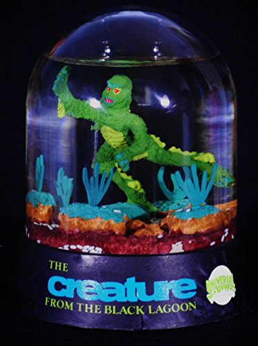 VINTAGE 1991 CREATURE FROM THE BLACK LAGOON * MONSTER SNOW GLOBE * WATERBALL * MINT UNUSED!!