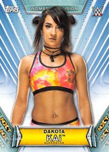 2019 topps wwe women’s division #35 dakota kai wrestling trading card