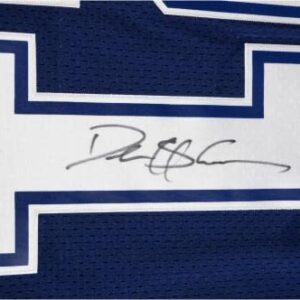 Deion Sanders Dallas Cowboys Autographed Mitchell & Ness Navy 1995 Throwback Authentic Jersey - Autographed NFL Jerseys