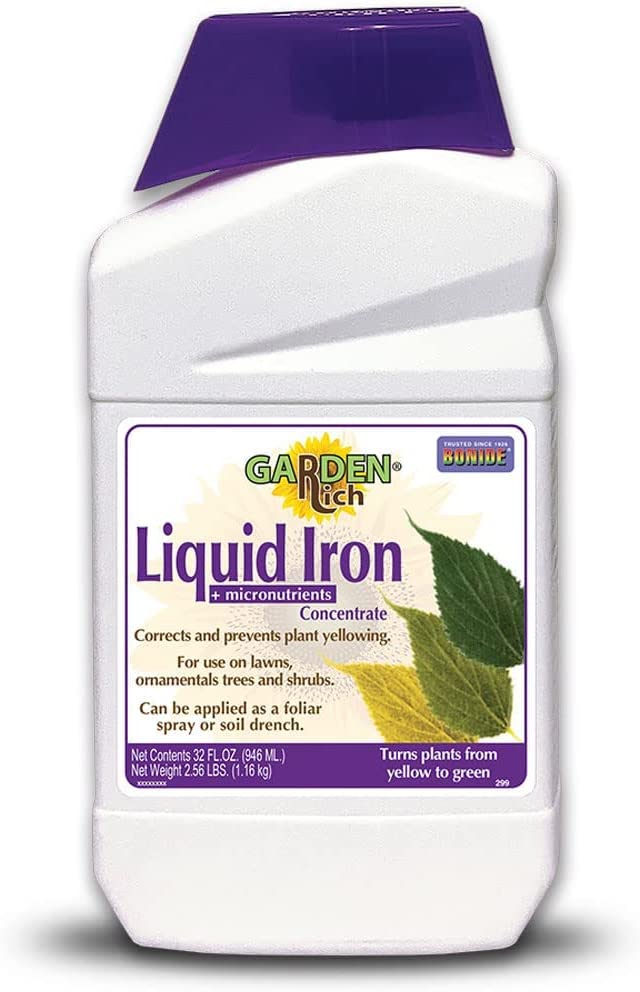 Bonide 299 Liquid Iron Complex Fertilizer Concentrate, 32-oz. - Quantity 1