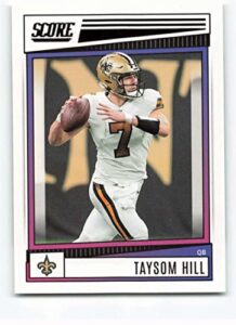 2022 score #57 taysom hill new orleans saints football nfl