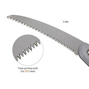 Amazon Basics Folding Pruning Saw - 7-inch Blade