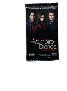 cryptozoic the vampire diaries season 4 trading card pack