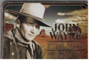 john wayne special edition playing card set