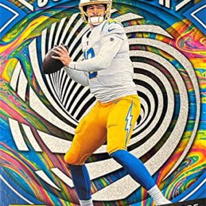 2021 JUSTIN HERBERT Online Exclusive Football Card - Officially Licensed PANINI SUPERNOVA Football Card - Limited Production of 3357! - Los Angeles Chargers