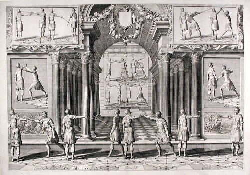 Plate from 'Academie de l'Espee'