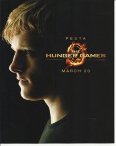 the hunger games josh hutcherson as peeta mellark poster 8 x 10 photo