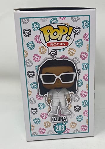 Ozuna Signed Autographed Funko Pop Rocks Vinyl Figure Puerto Rican Singer ACOA