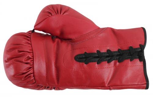 Muhammad Ali "Cassius Clay" Signed Red Everlast Boxing Glove PSA Itp #5A26553 - Autographed Boxing Gloves