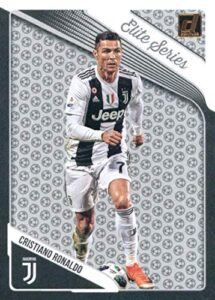 2018-19 donruss elite series soccer #4 cristiano ronaldo juventus official panini futbol 2018/2019 trading card