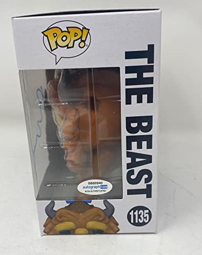 Dan Stevens Signed Autographed Funko Pop The Beast Beauty and The Beast ACOA COA