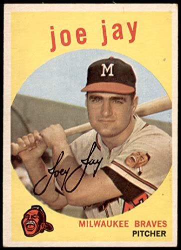 1959 Topps # 273 Joey Jay Milwaukee Braves (Baseball Card) VG/EX Braves