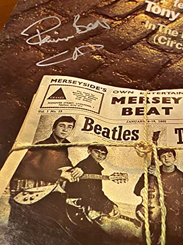 Pete Best Signed Autographed The Beatles In the Beginning Vinyl LP Beckett COA