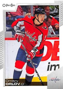 2020-21 o-pee-chee #414 dmitry orlov washington capitals hockey card