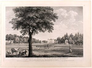 a view of coombank near sevenoak in kent, the seat of the honble. lieutt. genl. campbell/veⁿe de coombank, dans la comte de kent. maison de l’honble. lieutt. genl. campbell