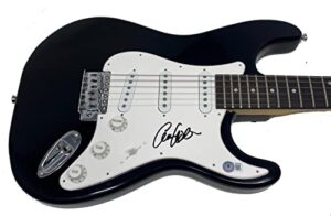 ann wilson signed autographed electric guitar heart band singer beckett coa