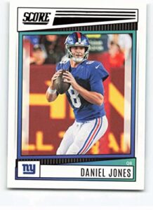 2022 score #234 daniel jones nm-mt new york giants football