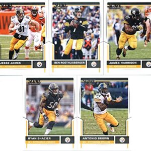 2017 Score Pittsburgh Steelers Veterans Team Set of 10 Cards: Eli Rogers(#27), Lawrence Timmons(#61)