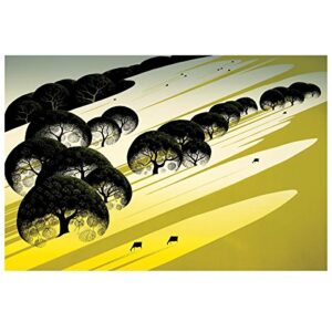 “cattle country”, eyvind earle limited edition