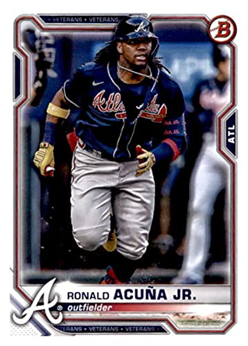 2021 Bowman #62 Ronald Acuna Jr. NM-MT Braves