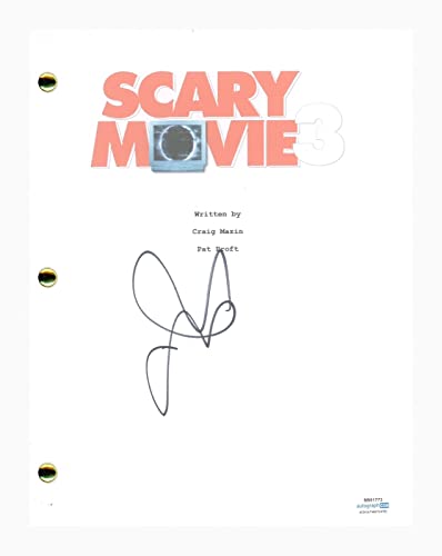 Simon Rex Signed Autographed Scary Movie 3 Movie Script Dirt Nasty ACOA COA