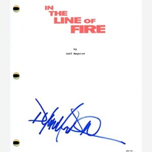 Dylan McDermott Signed Autograph In The Line of Fire Script Screenplay ACOA COA