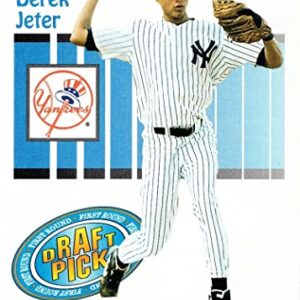 1993 Score Baseball #489 Derek Jeter Rookie Card