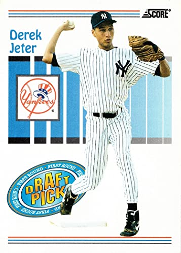 1993 Score Baseball #489 Derek Jeter Rookie Card