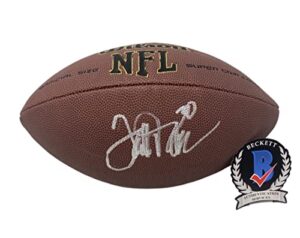 terrell davis denver broncos signed autographed nfl football hof beckett coa