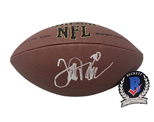 Terrell Davis Denver Broncos Signed Autographed NFL Football HOF Beckett COA