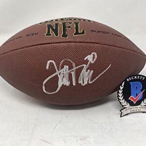 Terrell Davis Denver Broncos Signed Autographed NFL Football HOF Beckett COA