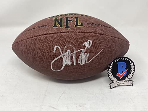 Terrell Davis Denver Broncos Signed Autographed NFL Football HOF Beckett COA