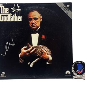 Al Pacino Signed Autographed The Godfather Movie Laserdisc Cover Beckett COA