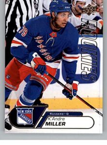 2020-21 upper deck nhl star rookies box set #15 k’andre miller new york rangers hockey card (rc – rookie card) nm-mt