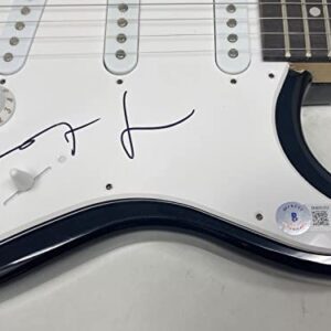 Magne Furuholmen A-ha Signed Autographed Electric Guitar A-ha Band Beckett COA