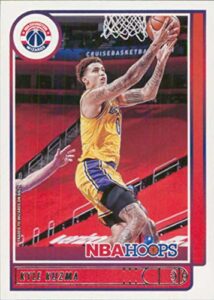 2021-22 panini nba hoops #166 kyle kuzma washington wizards official nba basketball card in raw (nm or better) condition