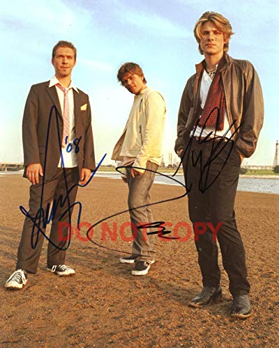 Hanson brothers band reprint signed 8x10" photo #1 RP